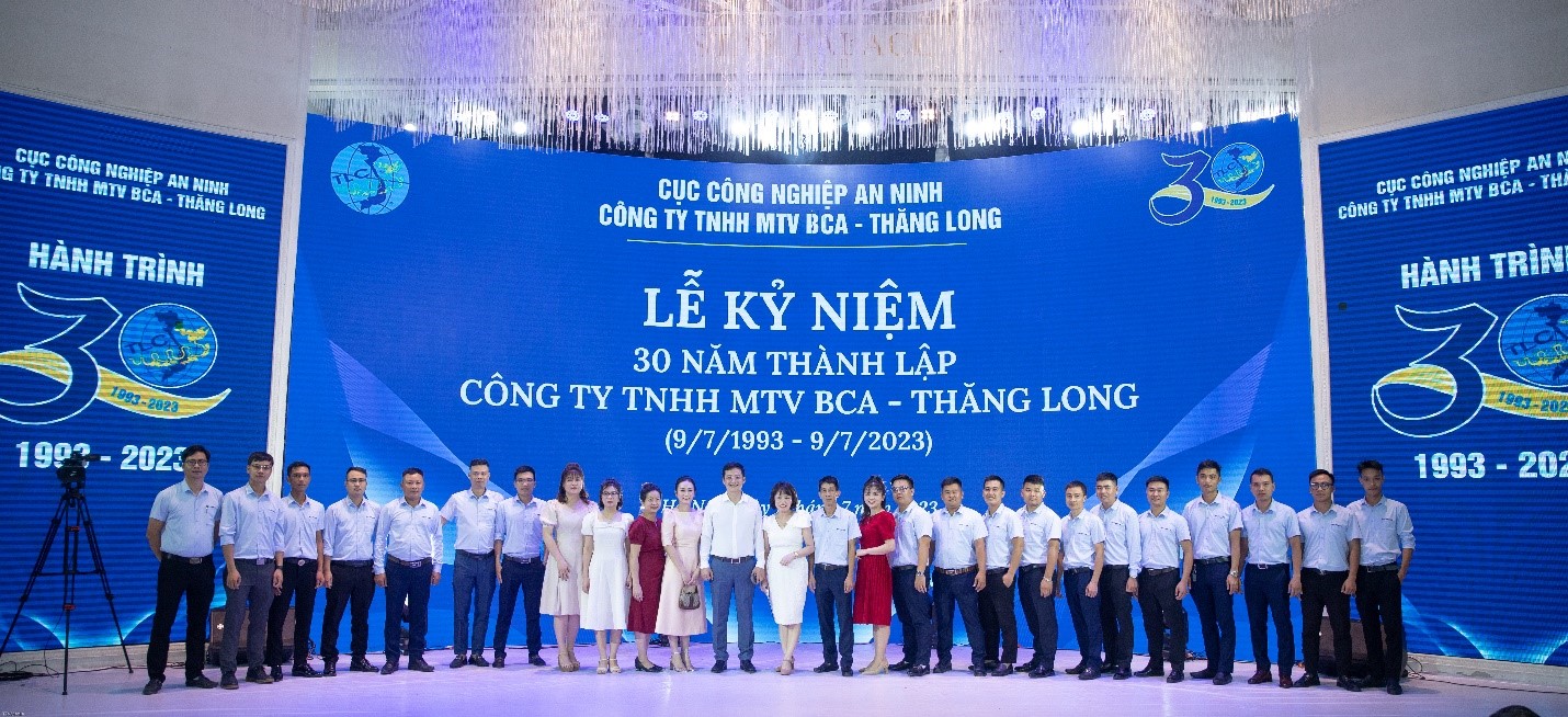 TỔ CHỨC LỄ KỶ NIỆM 30 NĂM NGÀY THÀNH LẬP CÔNG TY TNHH MTV BCA - THĂNG ...